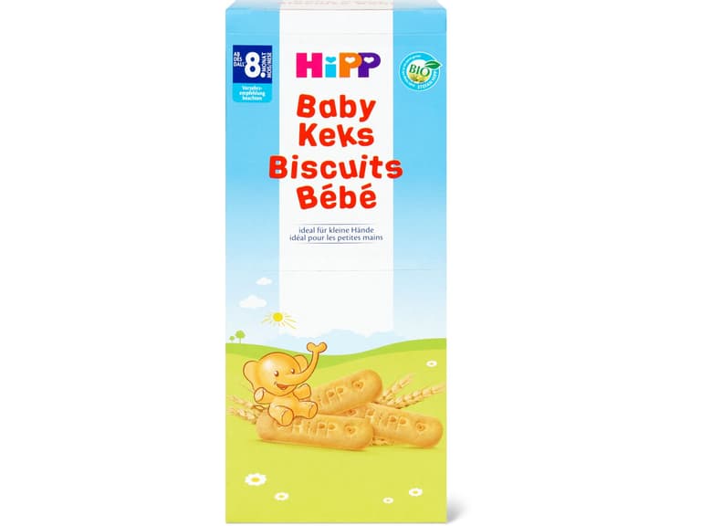 Achat HiPP Bio · Biscuits pour bébés · dès 8 mois • Migros