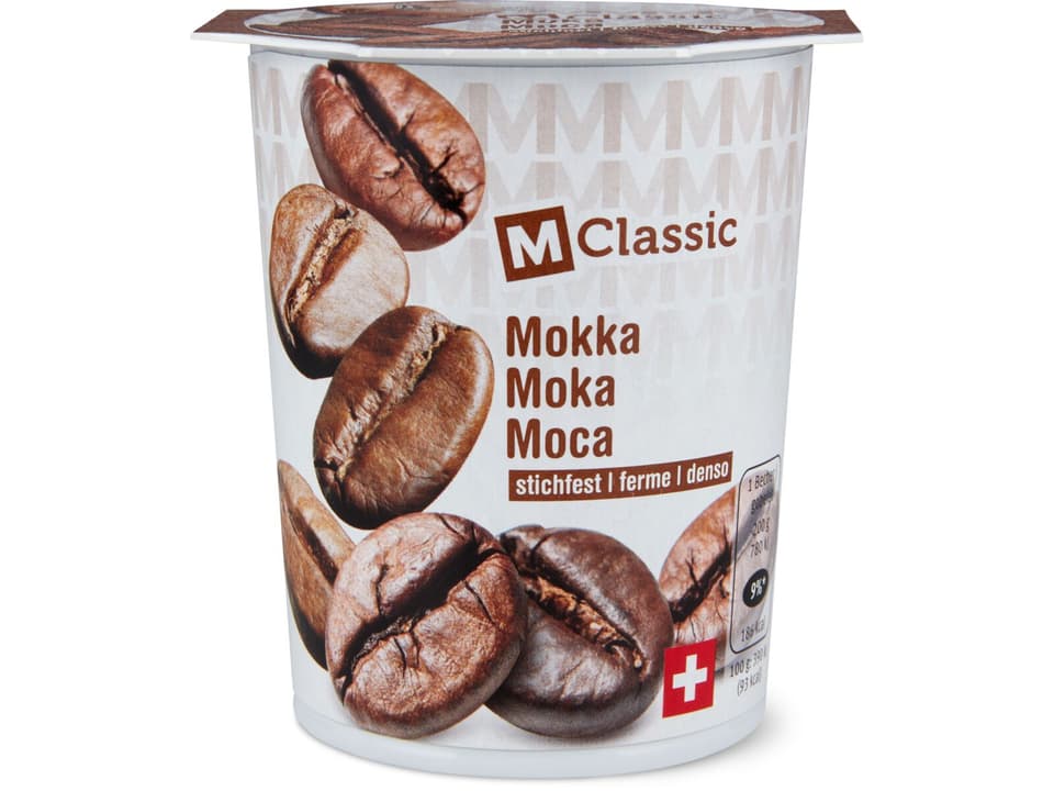 Achat M-Classic · Yogourt ferme · Mocca • Migros