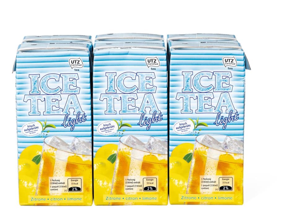 Achat Ice Tea · Thé froid · Citron - light • Migros