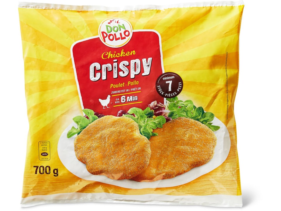 Buy Don Pollo · Chicken Crispy breaded • Migros