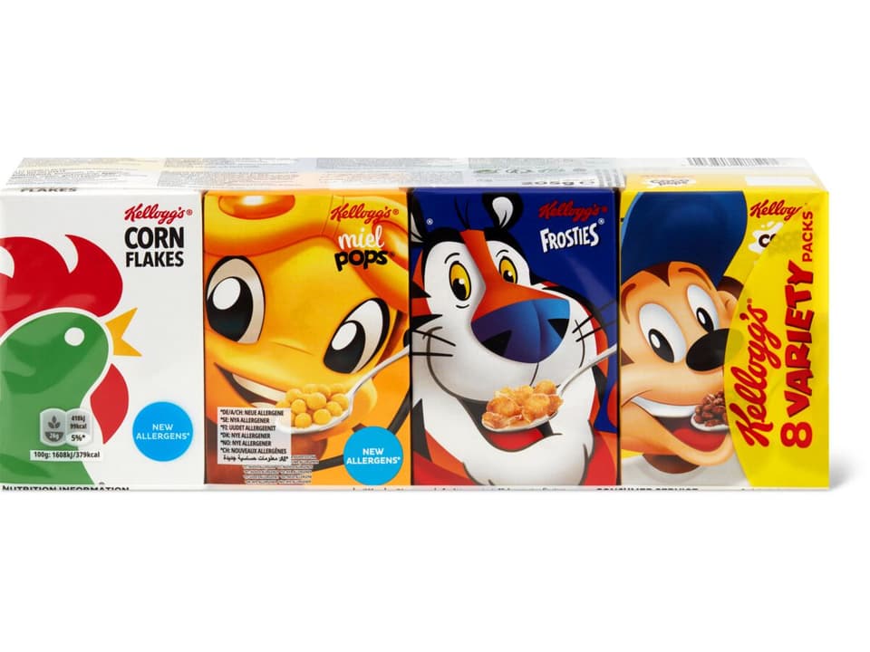 Kellogg's Variety · Kellogg's Variety, Cornflakes, Crunchy Nut, Rice ...