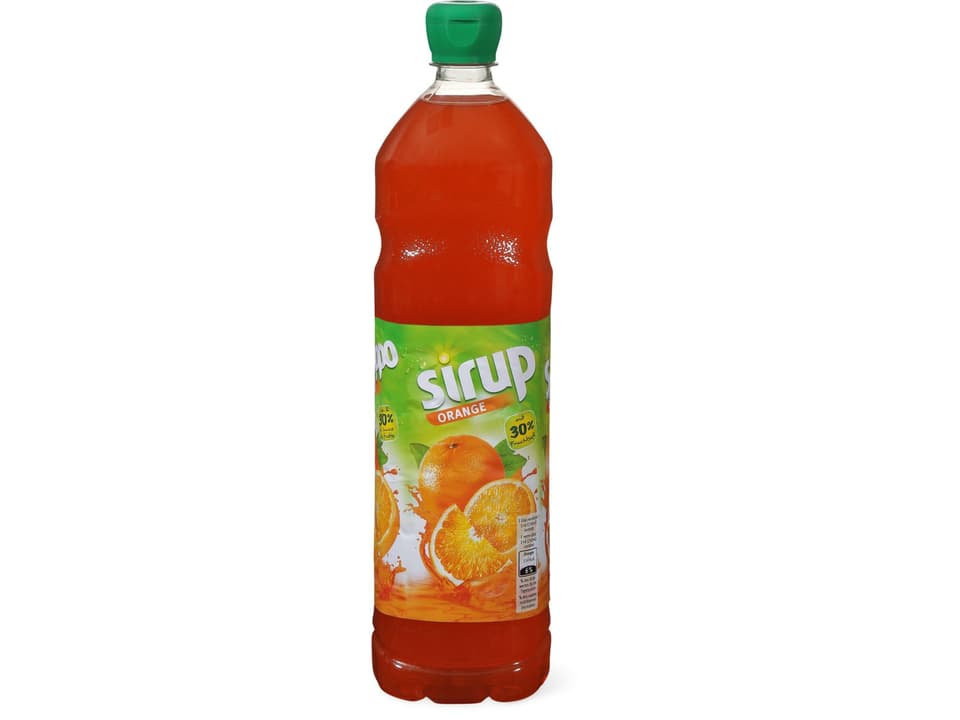 Achat Sirup · Sirop · Orange avec 30% de jus de fruit • Migros