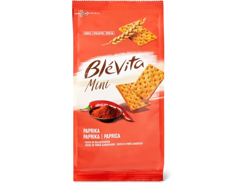 Achat Blévita Mini · Crackers Apéritifs · Paprika • Migros