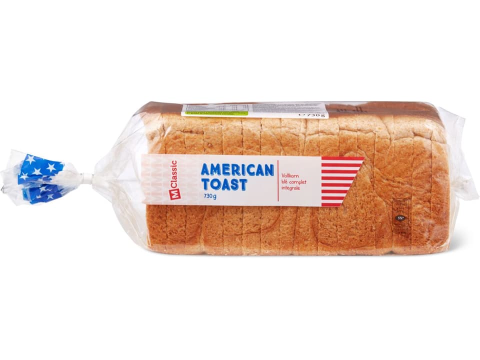 Achat M-Classic · American toast · avec blé complet • Migros