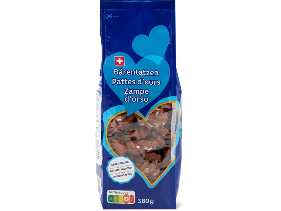 Kaufen Spritz Gebäck Bärentatzen • Migros