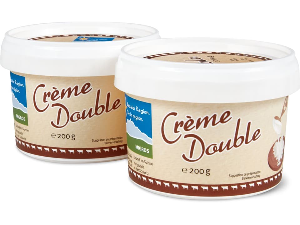 Acquista Double crema 2x200g • Migros