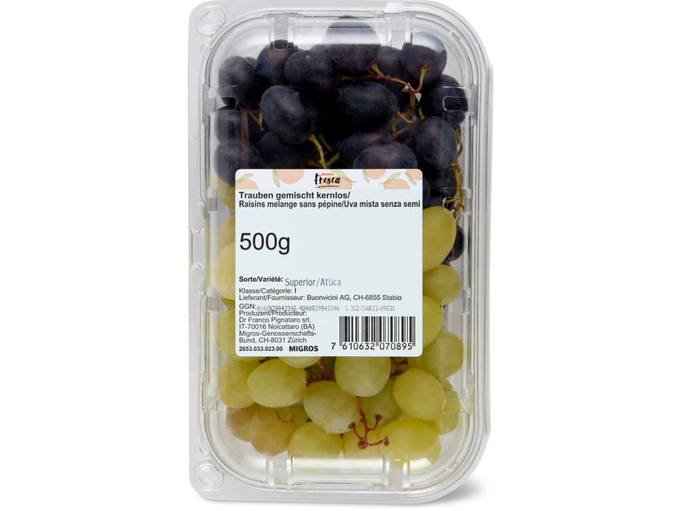 Kaufen Fresca · Trauben · Mix, kernlos • Migros