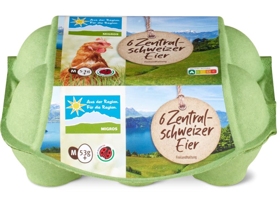 Eier Freiland 6 x 53+ IP-SUISSE • Migros