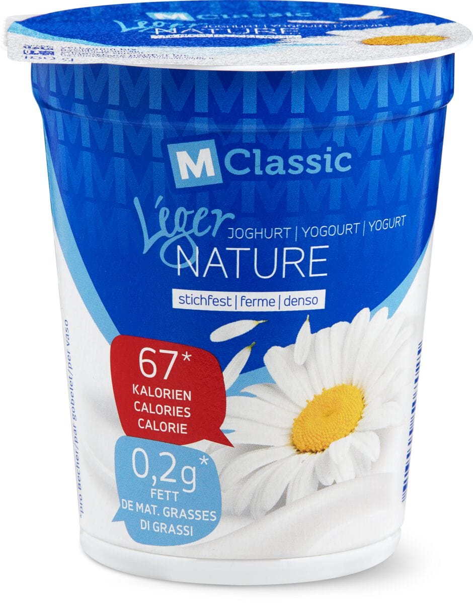 M-Classic Léger · Yogourt ferme · Mocca • Migros