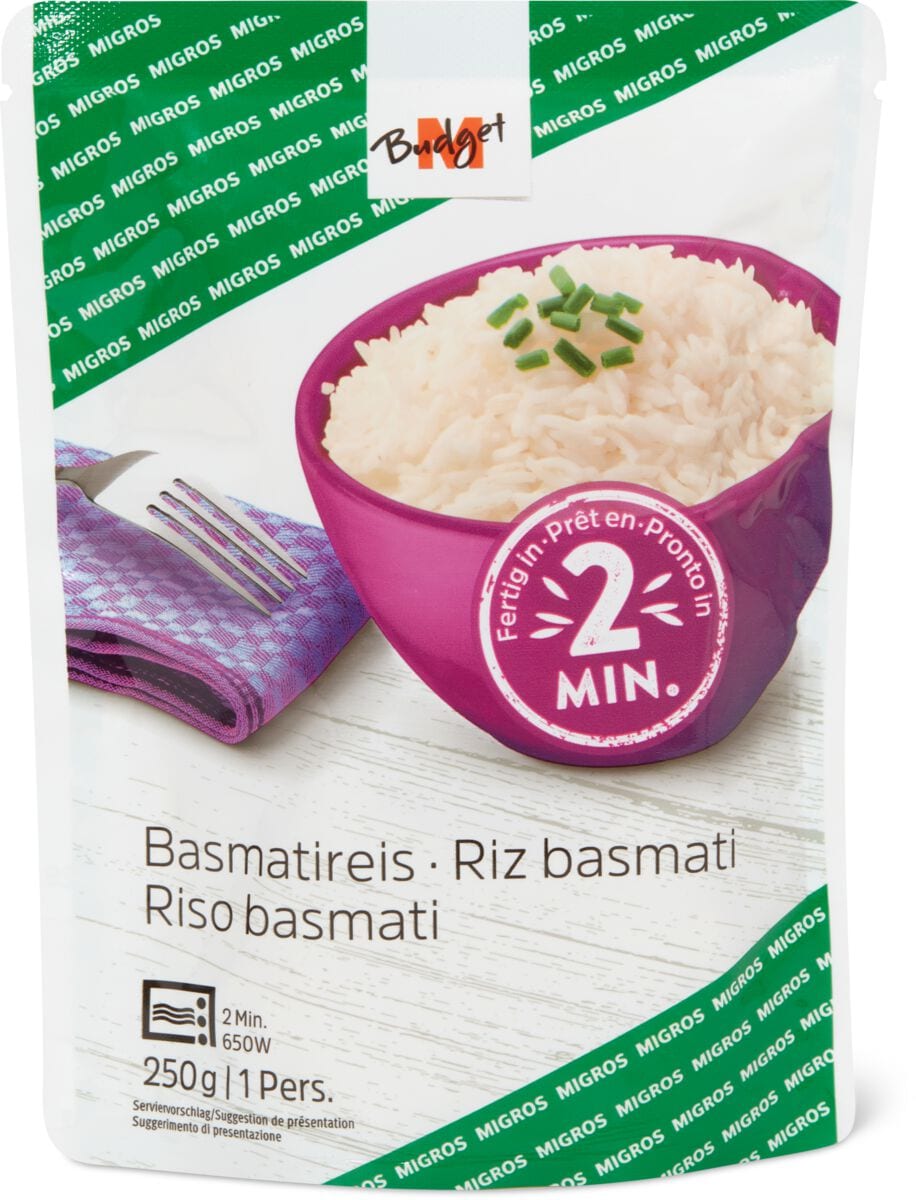 M-Budget · Langkornreisgericht • Migros