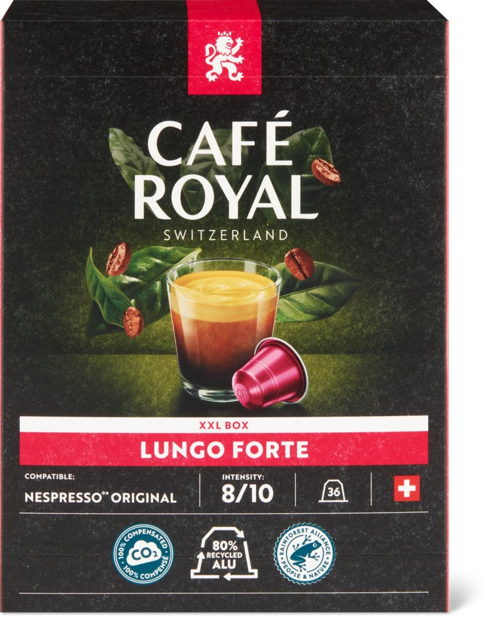 Café Royal · Capsules de café en aluminium · cannelle - intensité 4/10 ...