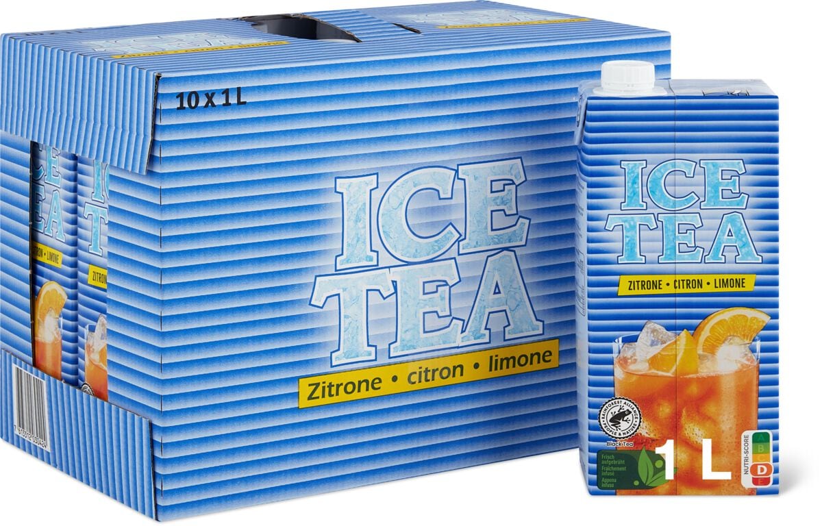 Ice Tea · Thé froid · Citron • Migros