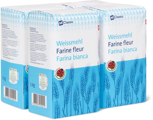 Produktkauf Mehl & Hefe • Migros