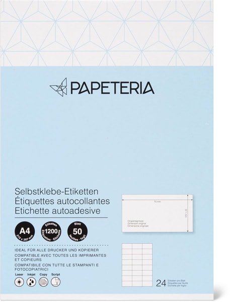 Papier & Etiketten • Migros