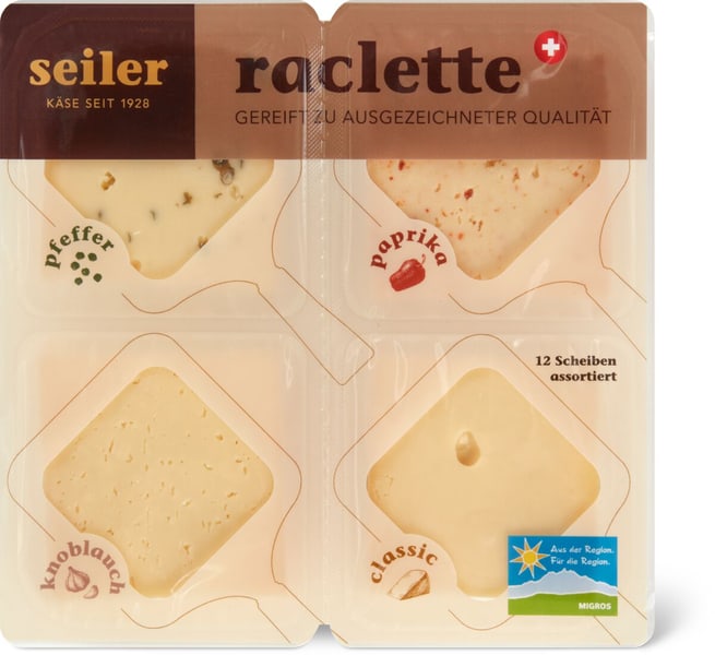 Raclette, Fondue & Grillkäse • Migros
