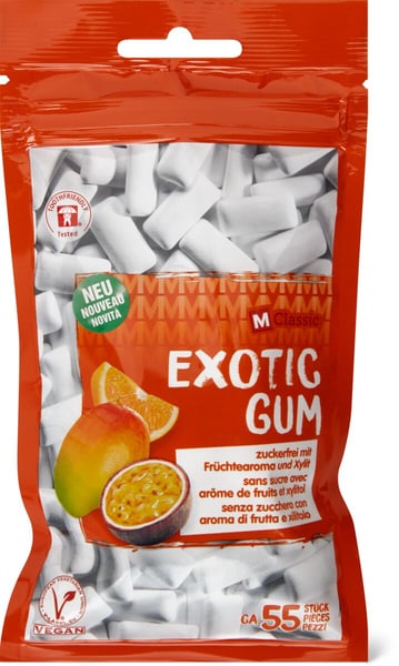 Produktkauf Kaugummi • Migros