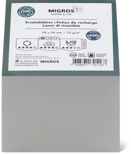Papier & Etiketten • Migros