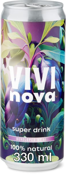 Vivi Nova, a drink created by artificial intelligence • Migros