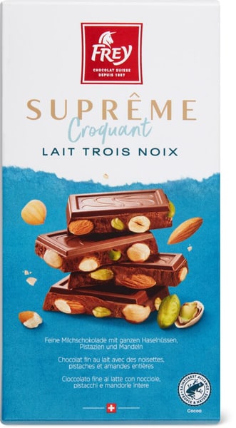 Frey: simply good chocolate • Migros