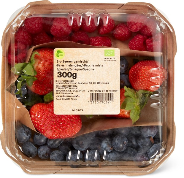 Produktkauf Rote Früchte & Beeren • Migros