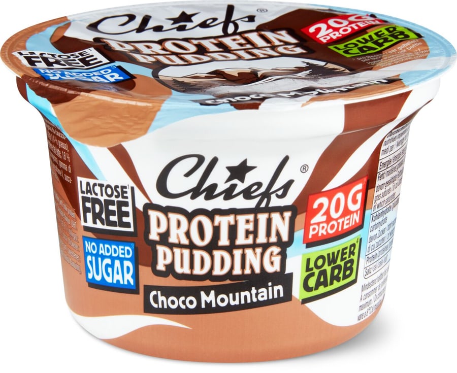 Chiefs · Protein Pudding · Vanilla Drive, laktosefrei • Migros