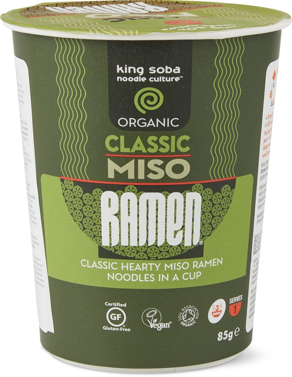 King Soba Miso Classic Ramen Cup