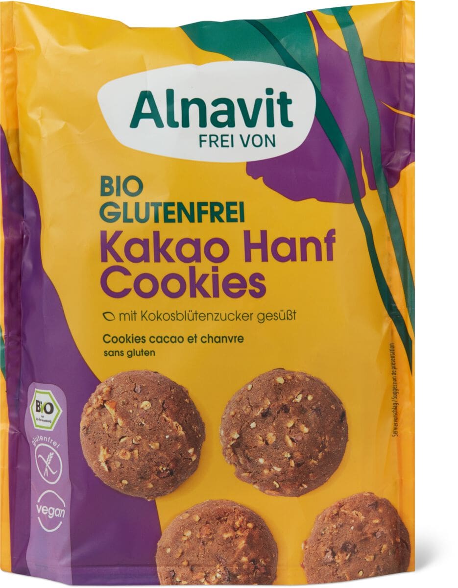 ALNAVIT KAKAO HANF COOKIES