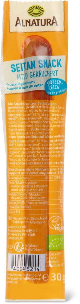 ALNATURA SNACK VEGAN MILD