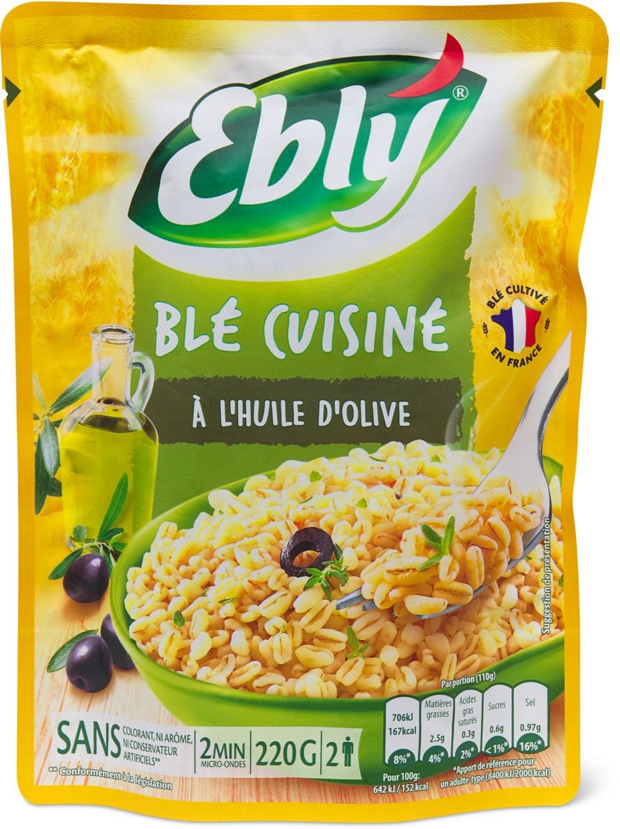 Ebly express nature à l'huile d'olive | Migros Migipedia