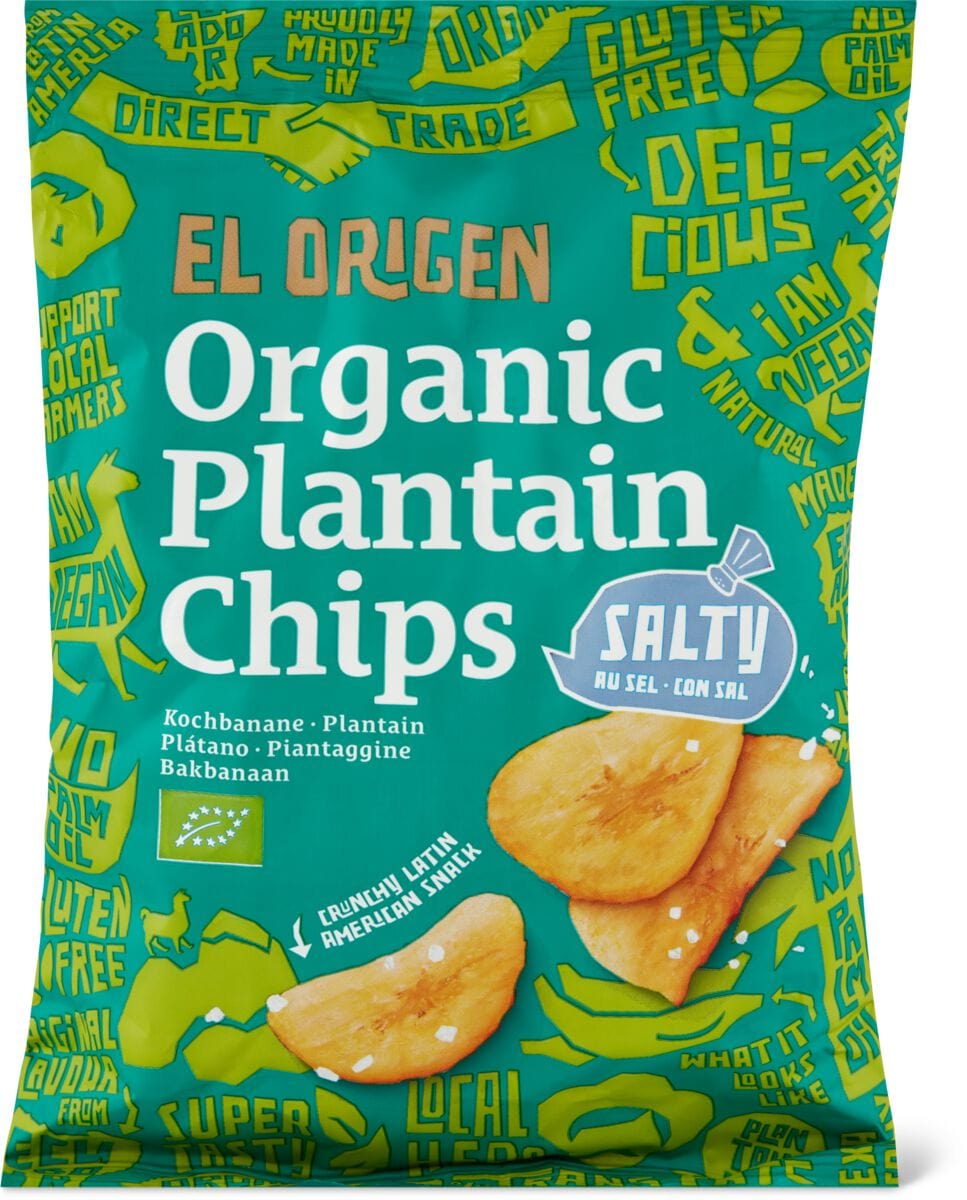 EL ORIGEN FOOD KOCHBANANEN CHIPS